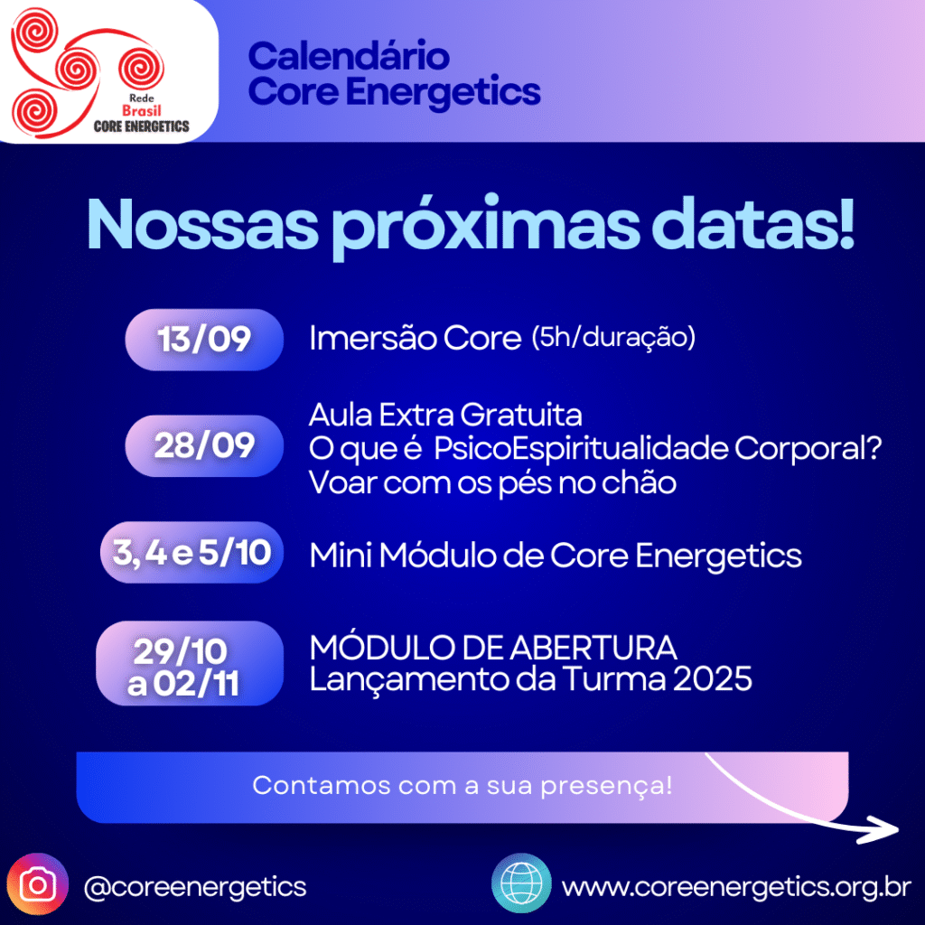 CORE ENERGETICS • REDE BRASIL CORE ENERGETICS